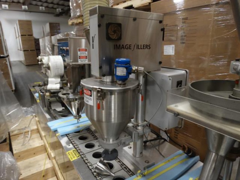 Used Holmatic PR 1 Single Lane Stainless Cup Filler