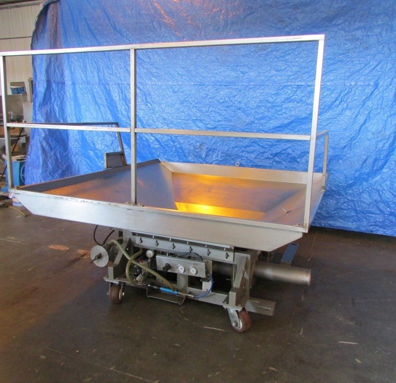 Used AMF CDP SS Dual Auger Dough Transfer Pump