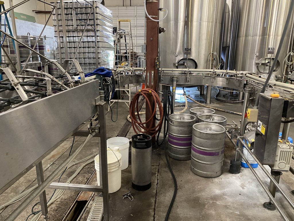 Used Complete Krones Beverage Bottling Line