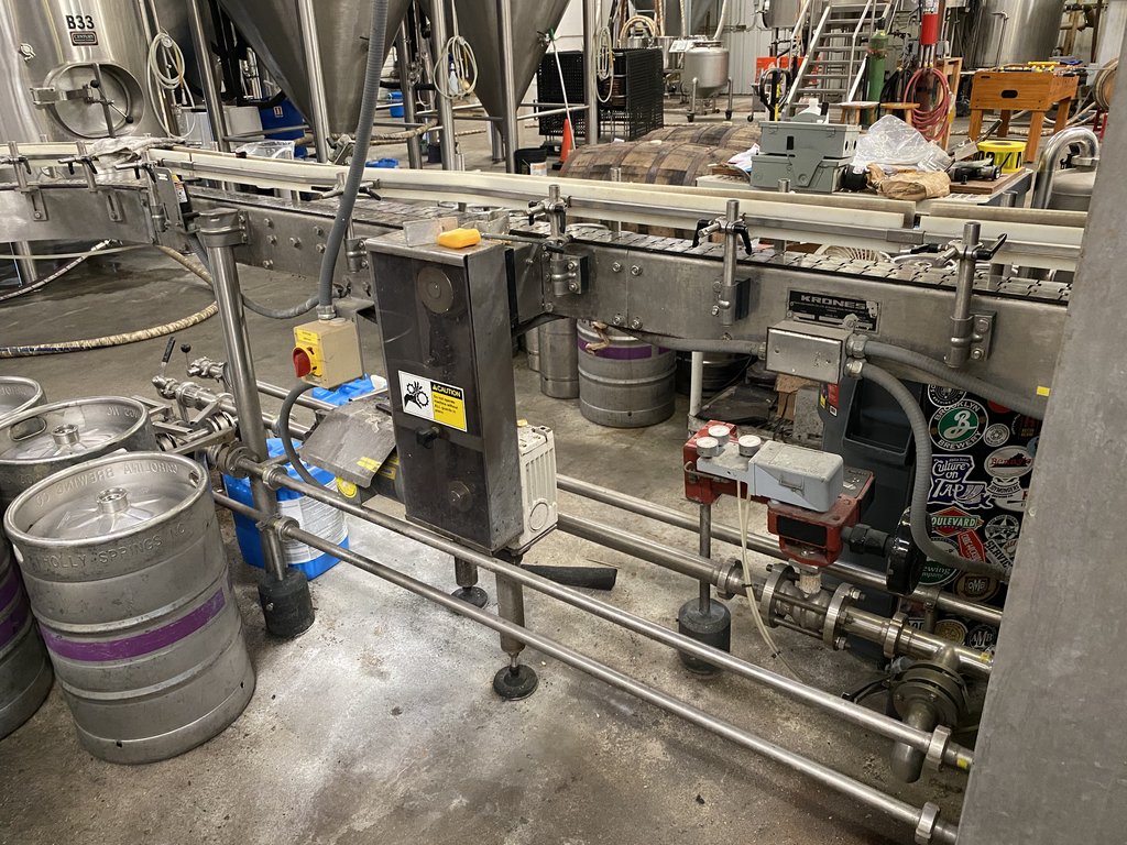Used Complete Krones Beverage Bottling Line