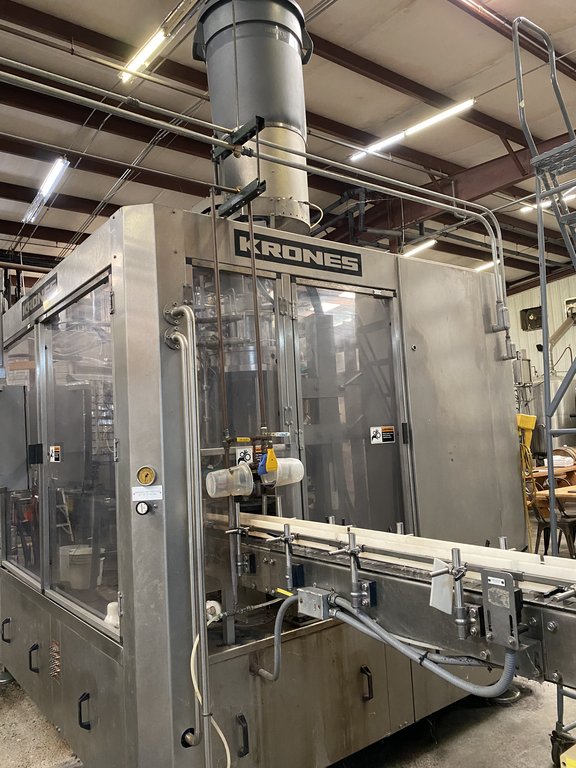 Used Complete Krones Beverage Bottling Line