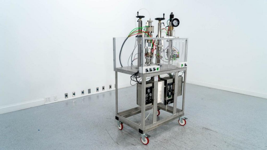 Used 02002/021 Pamasol 02002021 Aerosol Filler and Crimper System