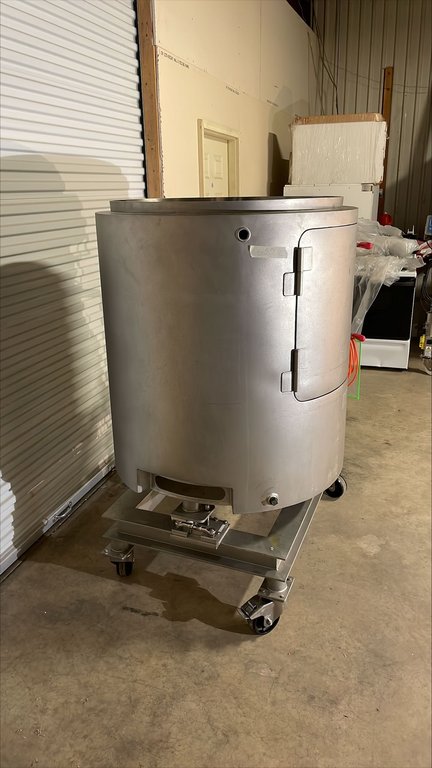 Used Pall Life Sciences 650L Stainless Steel Jacketed Mixing Tank
