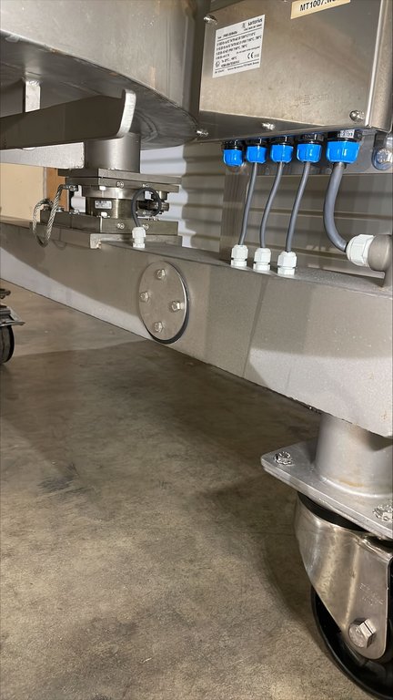 Used Pall Life Sciences 650L Stainless Steel Jacketed Mixing Tank
