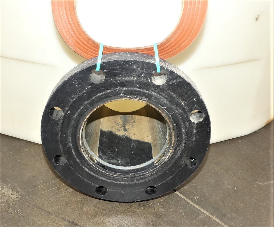 Used Chem-Tainer 500 Gallon Polyethylene Tank