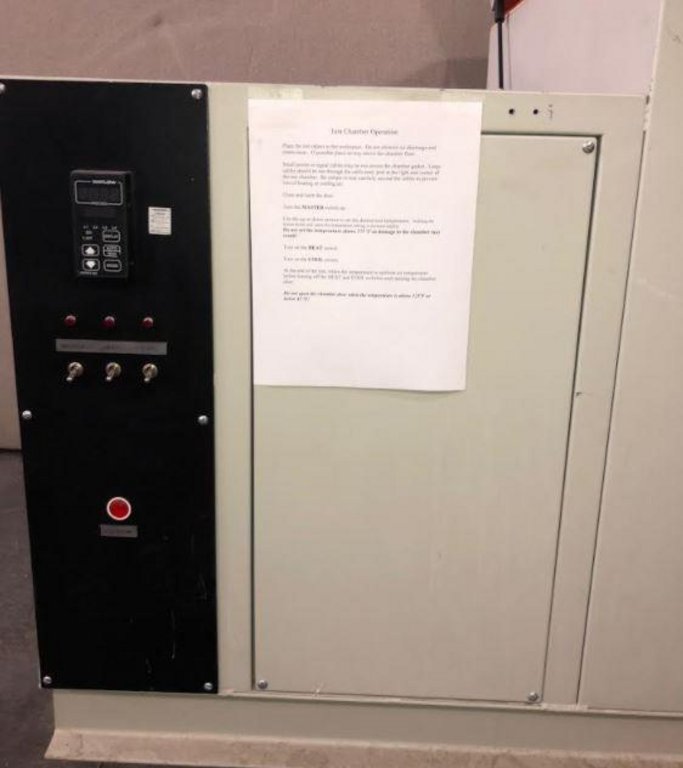Used Bemco Inc. F-100/350-1.25S Environmental Chamber