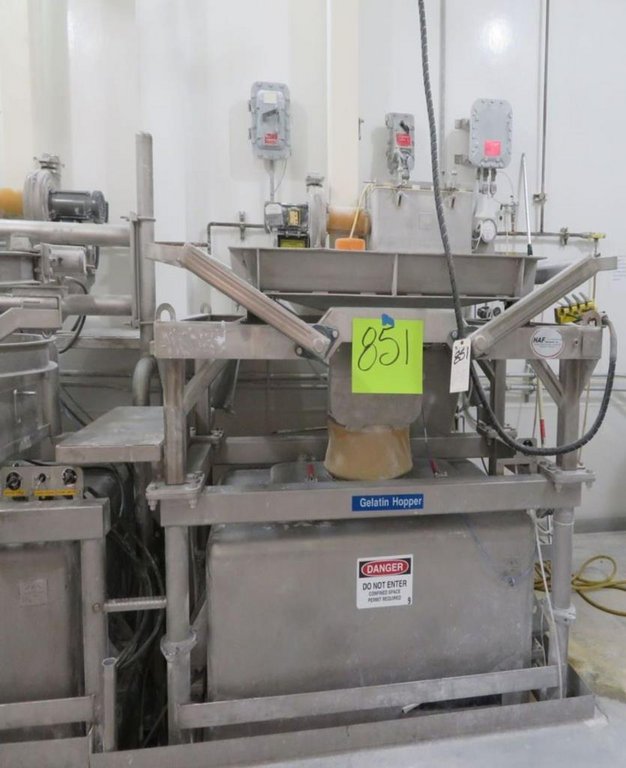 Used Semi Bulk Systems Super Sack Bulk Bag Unloader