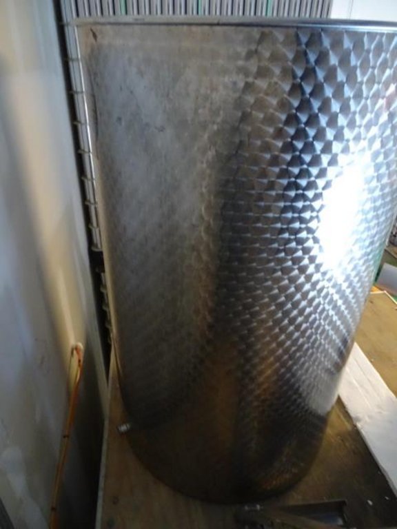 Used 1000L Toscana Inox 250 Gallon Stainless Steel Tank
