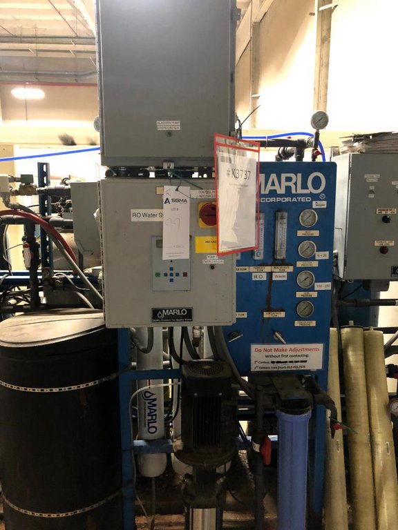 Used MRO-5400-4V Marlo Reverse Osmosis Water System