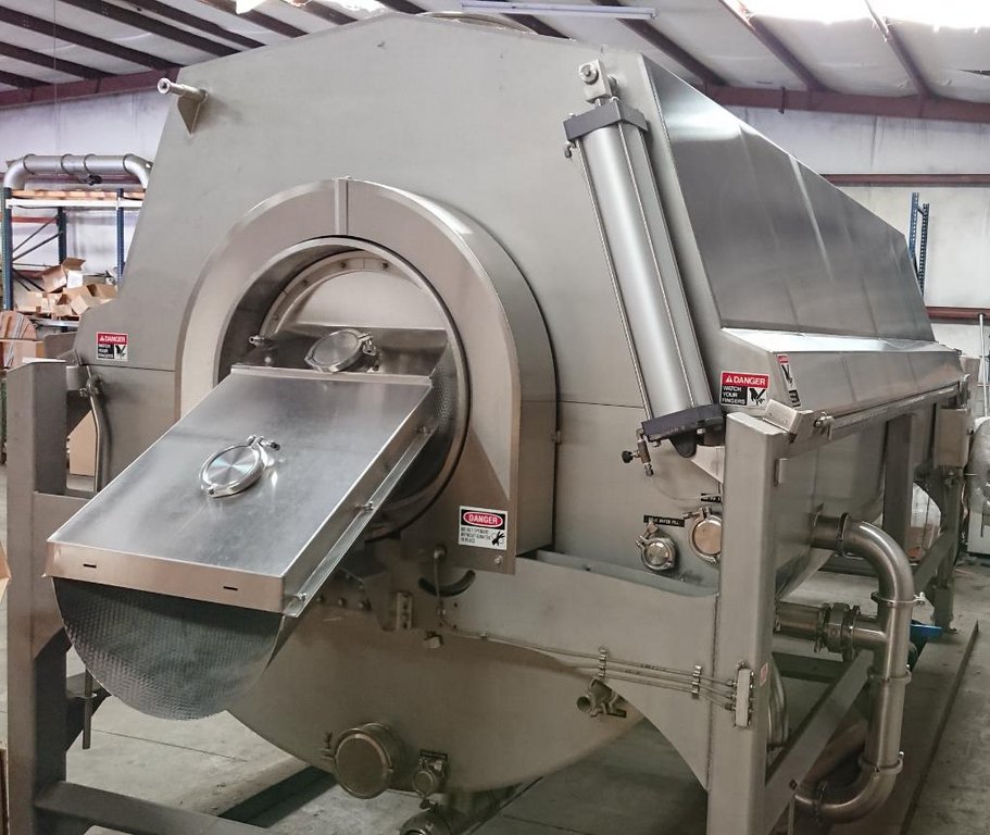 Used Lyco Model 8600 Vapor Flow Rotary Blancher