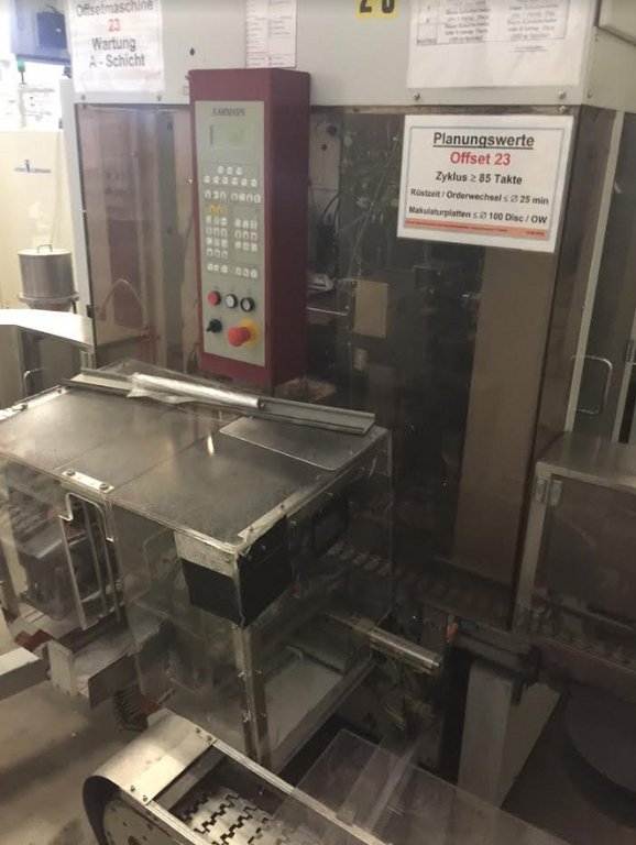 Used Kammann K4 Rotary Offset Screen Printing Machine