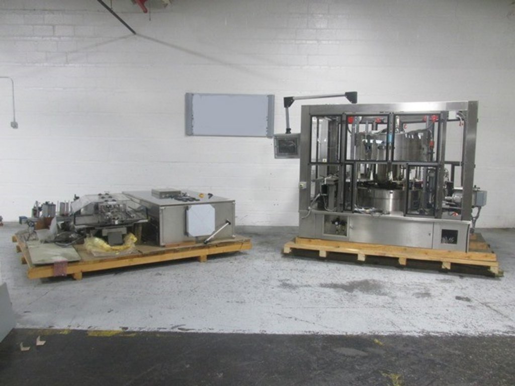 Used PE Labelers Master Stainless Steel Rotary Labeler