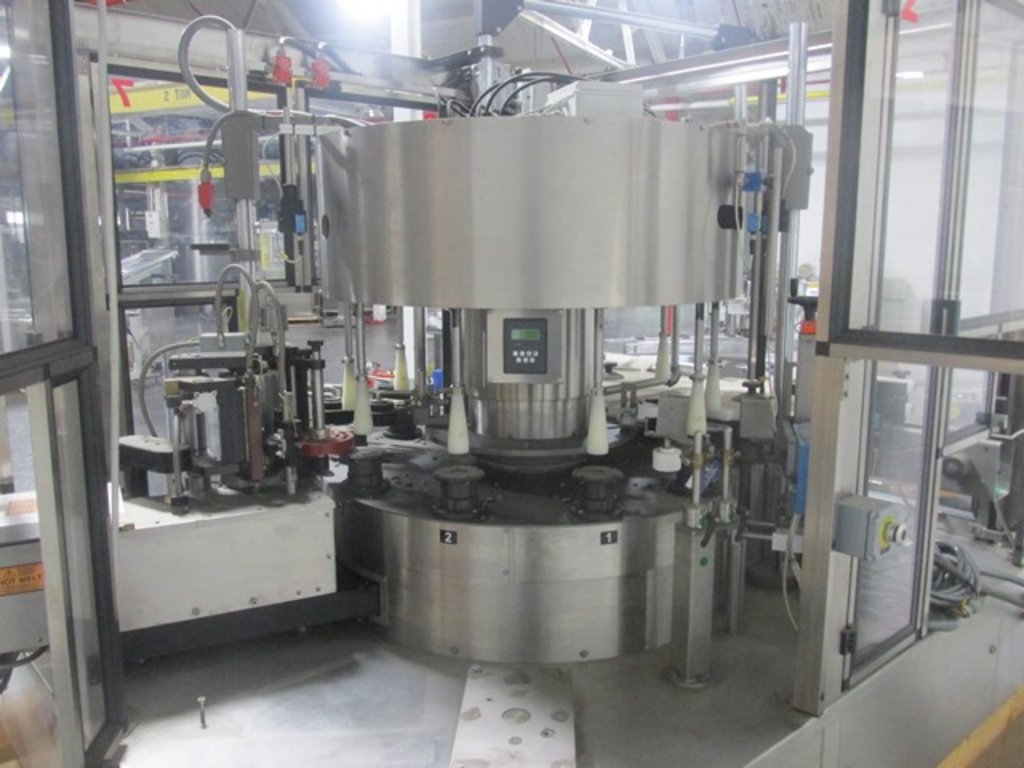 Used PE Labelers Master Stainless Steel Rotary Labeler