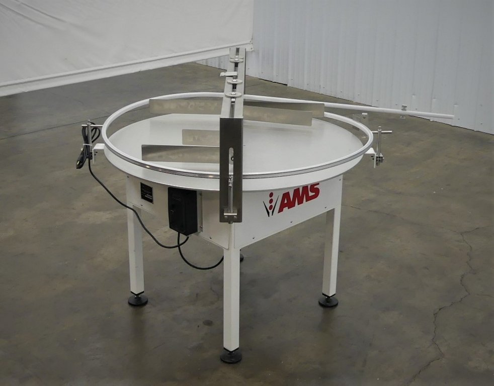 New AMS 900U 48" Diameter Unscrambler Table