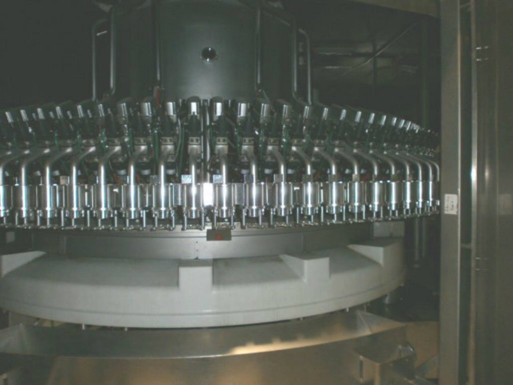 Used Krones Volumetric Filler with Variojet Rinser