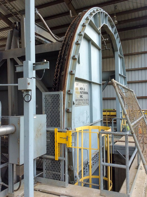 Used Heyl and Patterson Rotary Railcar Dumper System