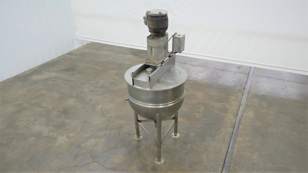 Used Groen 40 Gallon Agitated Jacketed Mixing Kettle