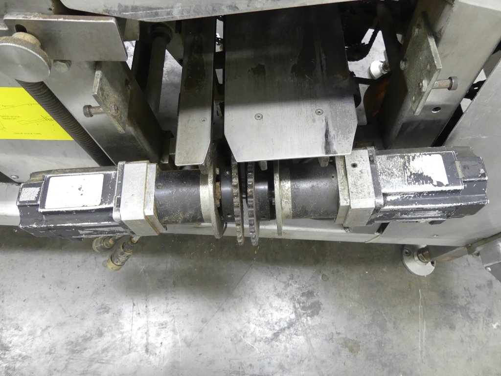 Used UBE Model 175 Stainless Steel Bread Overwrapper