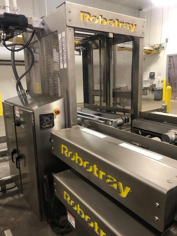 Used Robotray Loader Robotray Automated Bakery Tray and Rack Loader