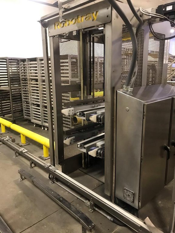 Used Robotray Loader Robotray Automated Bakery Tray and Rack Loader