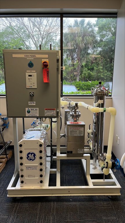 Used CSL-6R Aquafine EDI Skid for RO Water System