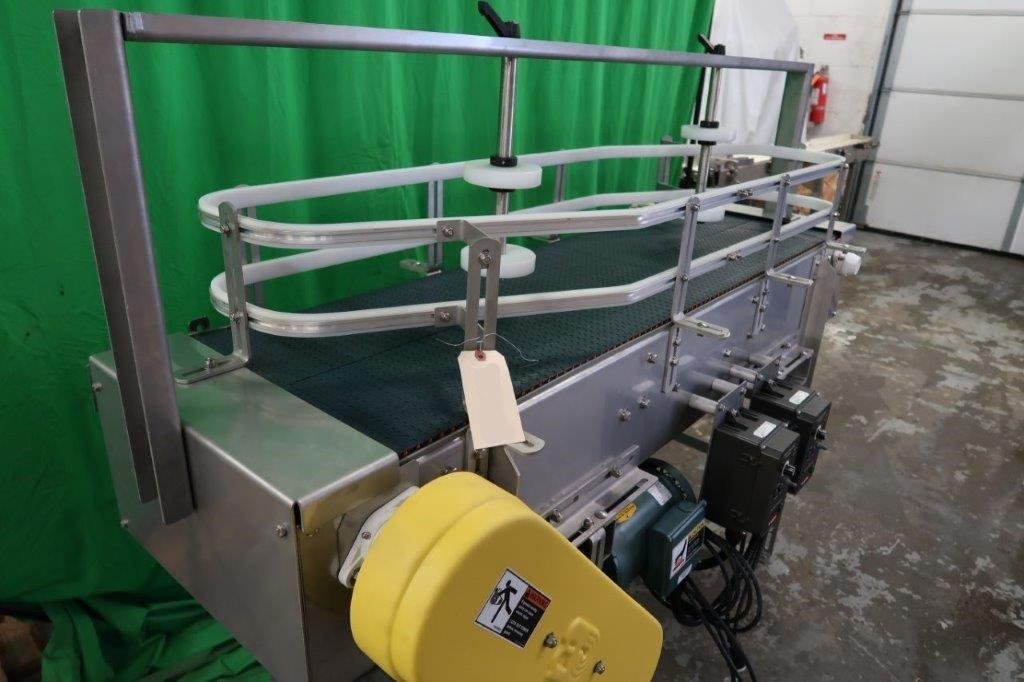 Used Multi Conveyor Dual Lane Loop Style Conveyor