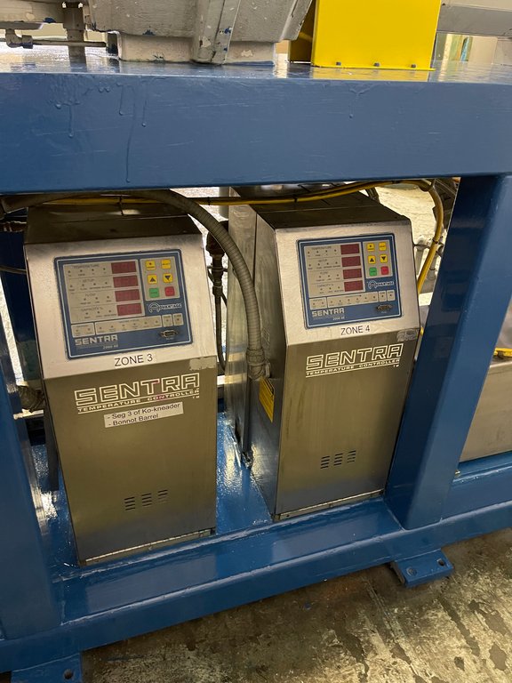 Used B&P Process CK-60 Single Screw Continuous Kneader Extruder