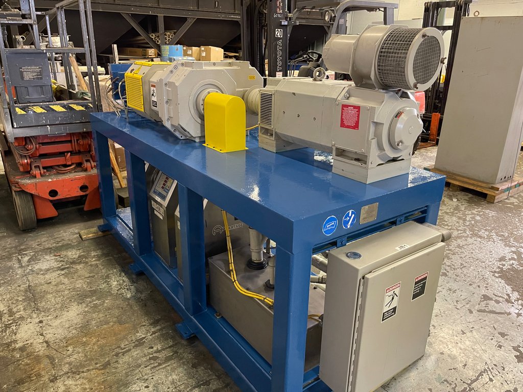 Used B&P Process CK-60 Single Screw Continuous Kneader Extruder