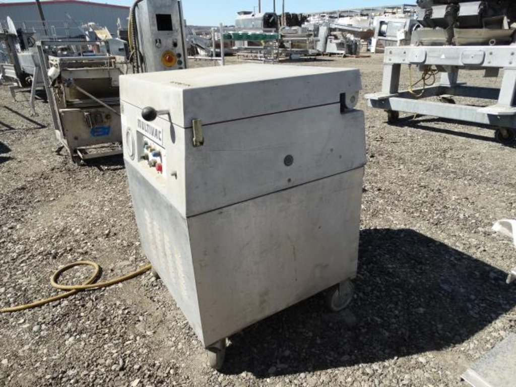 Used Multivac AGW Single Chamber Vacuum Bag Sealer