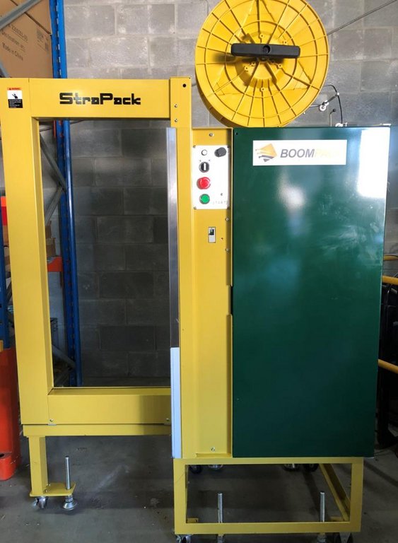 Used RQ-8Y StraPack RQ 8Y Side Arch Auto Strapping Machine