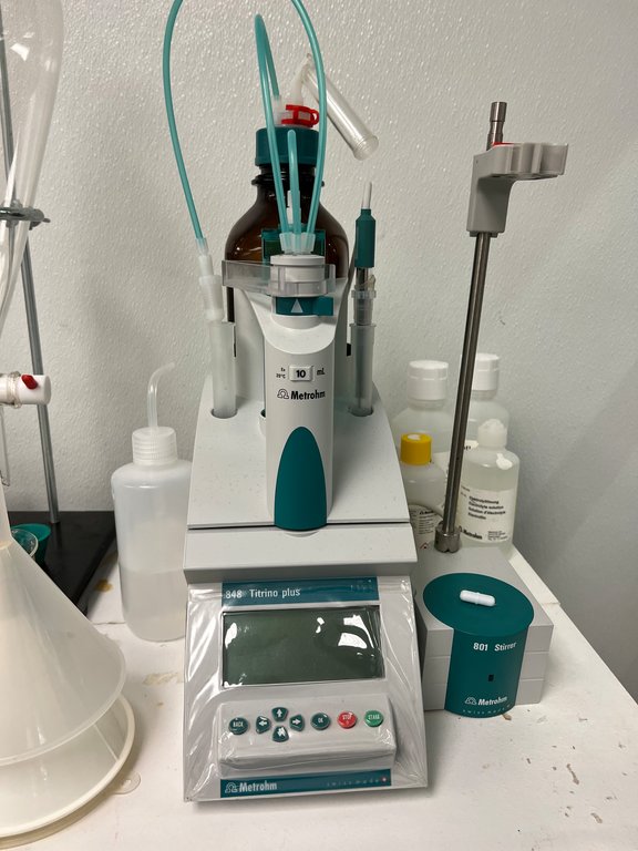 Used Metrohm Titrino Plus 848 Titration Machine