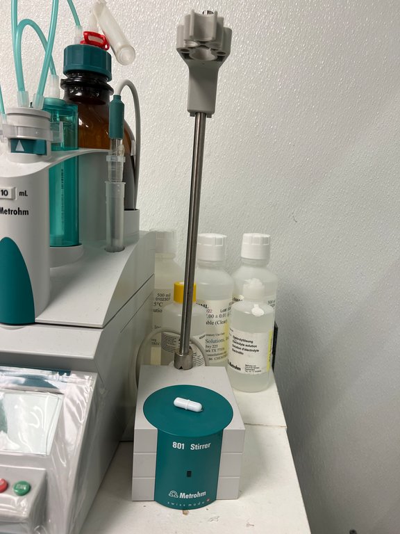 Used Metrohm Titrino Plus 848 Titration Machine