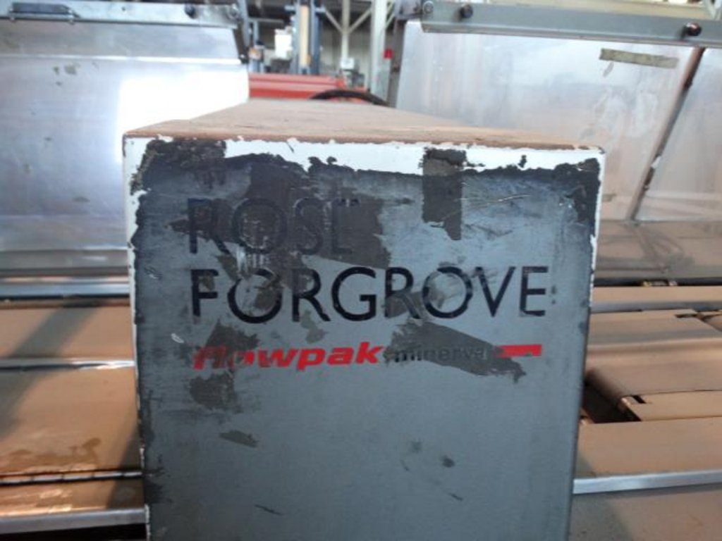Used Rose Forgrove Minerva 605 Horizontal Flow Wrapper