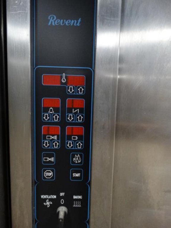 Used 620GDG Revent 620 Double Rack Gas Oven