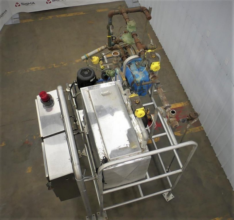 Used EcoLab CIP System with Heat Exchanger and Controls