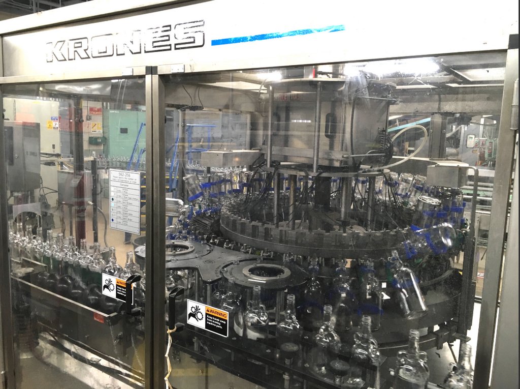 Used Variojet 45 Head Krones 45 Valve Variojet Rotary Ionized Air Rinser