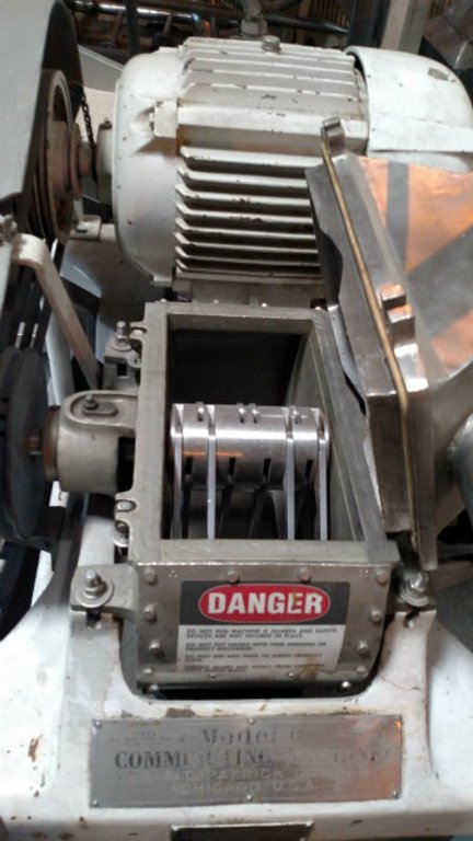 Used Fitzpatrick Model D Comminutor Hammer Mill