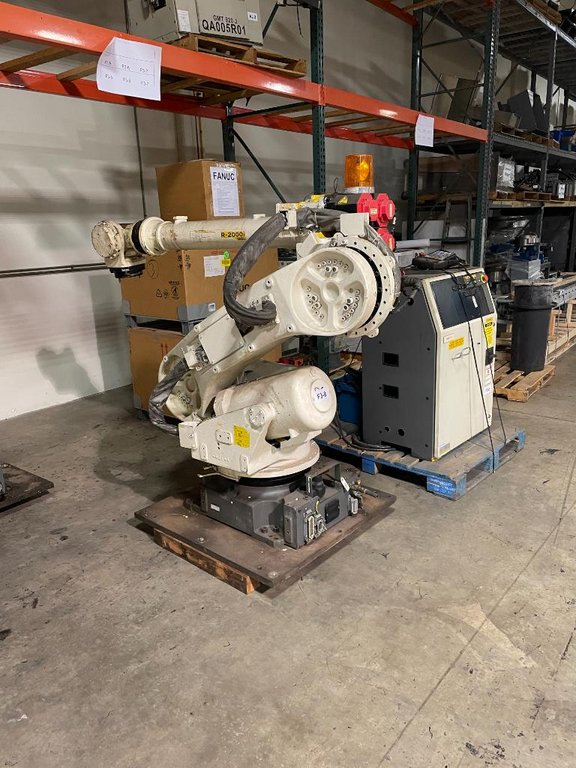 Used Fanuc R-2000i 125L Robotic Arm 6 Axes & Controller