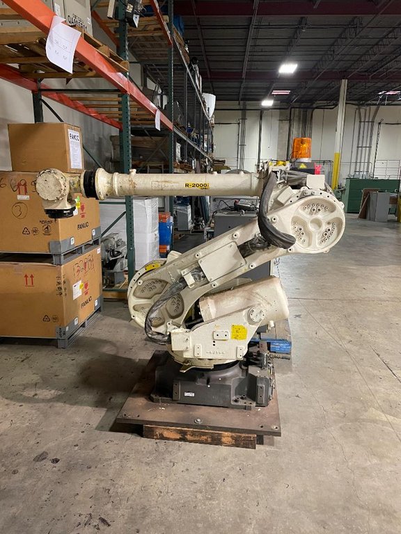 Used Fanuc R-2000i 125L Robotic Arm 6 Axes & Controller