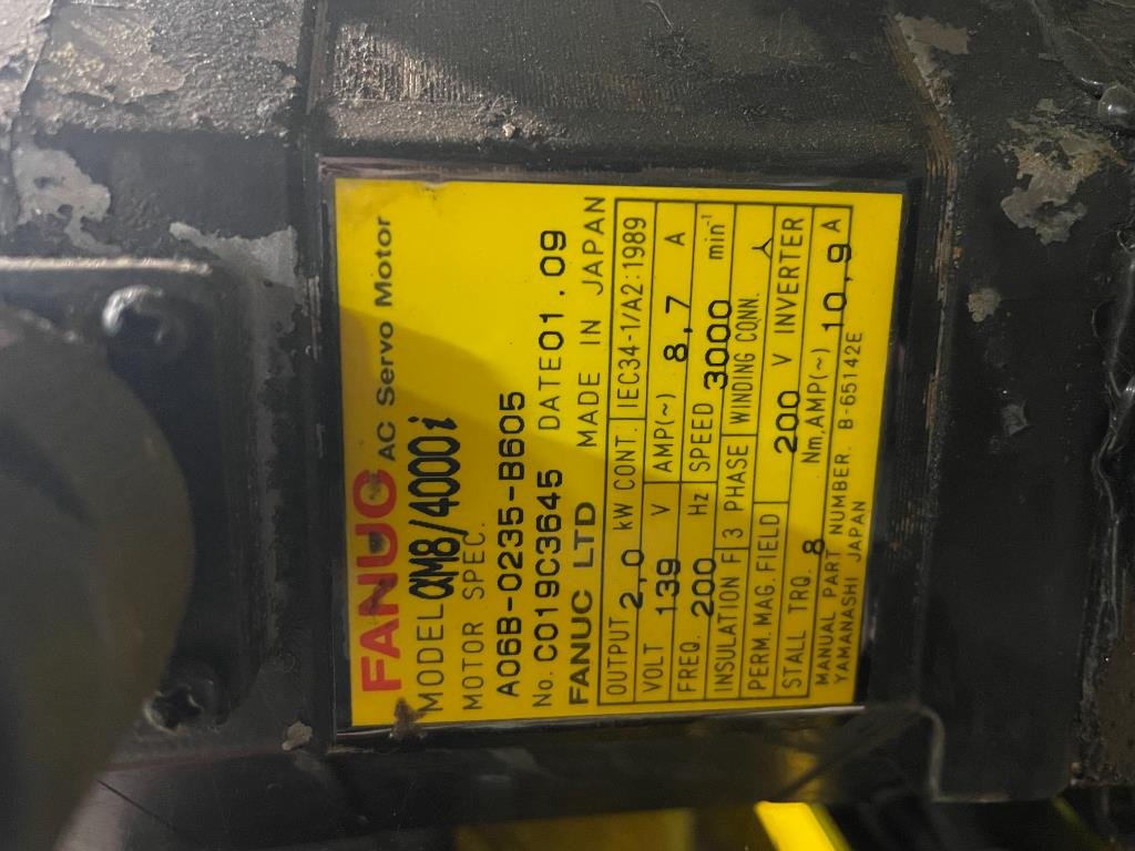 Used Fanuc R-2000i 125L Robotic Arm 6 Axes & Controller