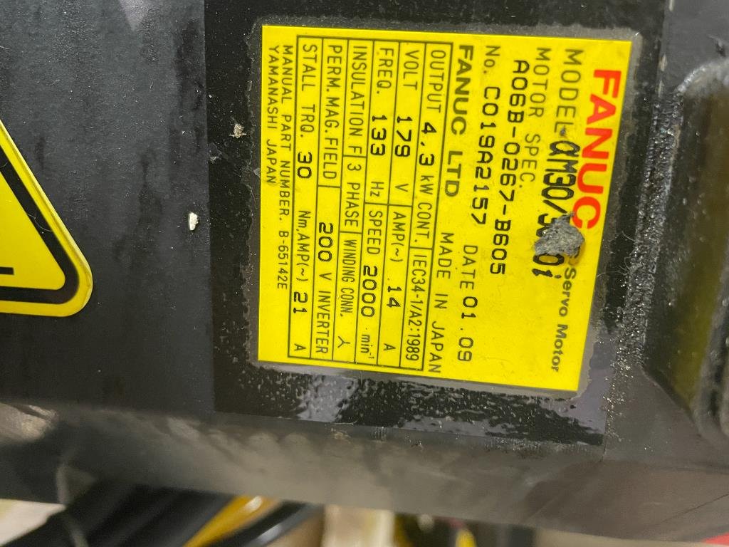 Used Fanuc R-2000i 125L Robotic Arm 6 Axes & Controller