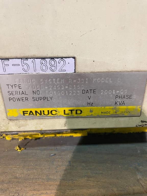 Used Fanuc R-2000i 125L Robotic Arm 6 Axes & Controller