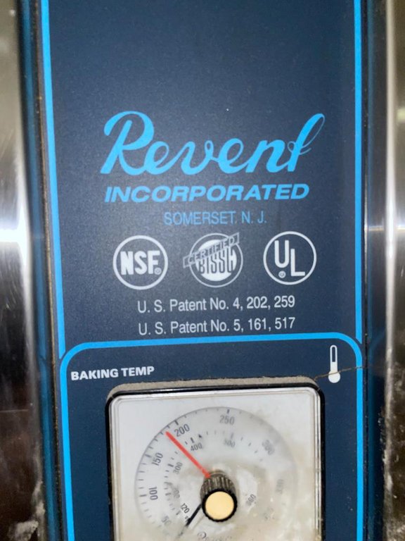 Used Revent 620 G AG Double Rack Oven Natural Gas Fired