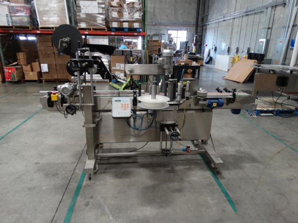 Used Ketan Automated Equipment K50 Wipe On Labeler