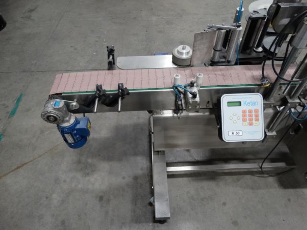Used Ketan Automated Equipment K50 Wipe On Labeler