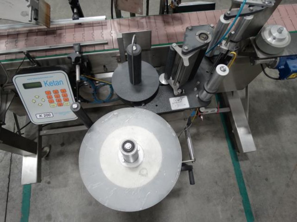 Used Ketan Automated Equipment K50 Wipe On Labeler
