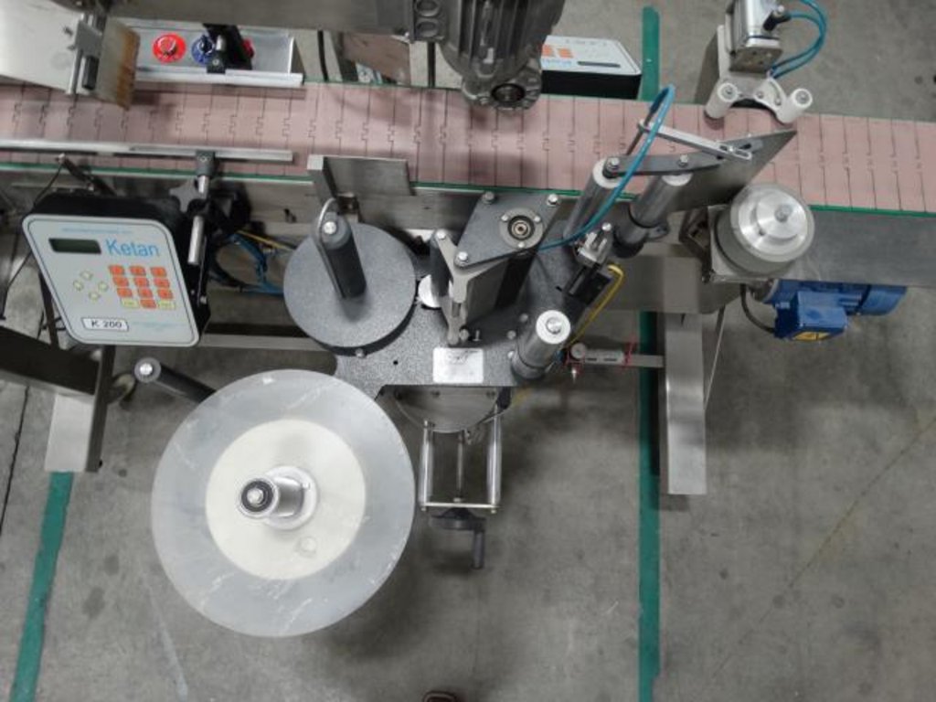 Used Ketan Automated Equipment K50 Wipe On Labeler