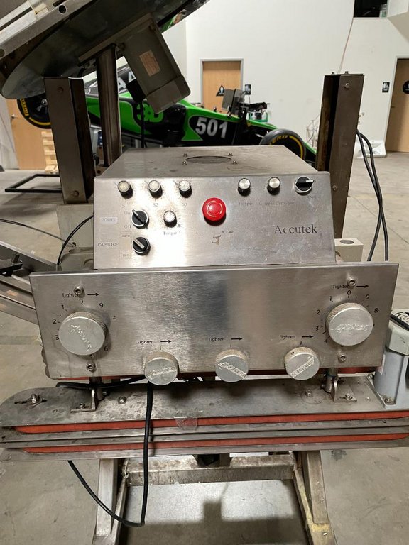 Used Accutek Auto.Spindle.Capper-F Spindle Capper
