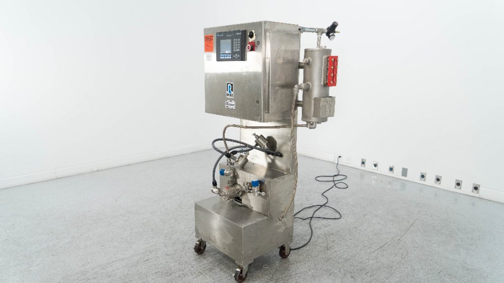 Used Ross ME400DLS Dual Station Inline Homogenizer