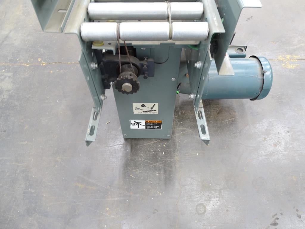 Used EZLogic Hytrol EZ-Logic Accum Roller Conveyor 12"Wx44 ft L